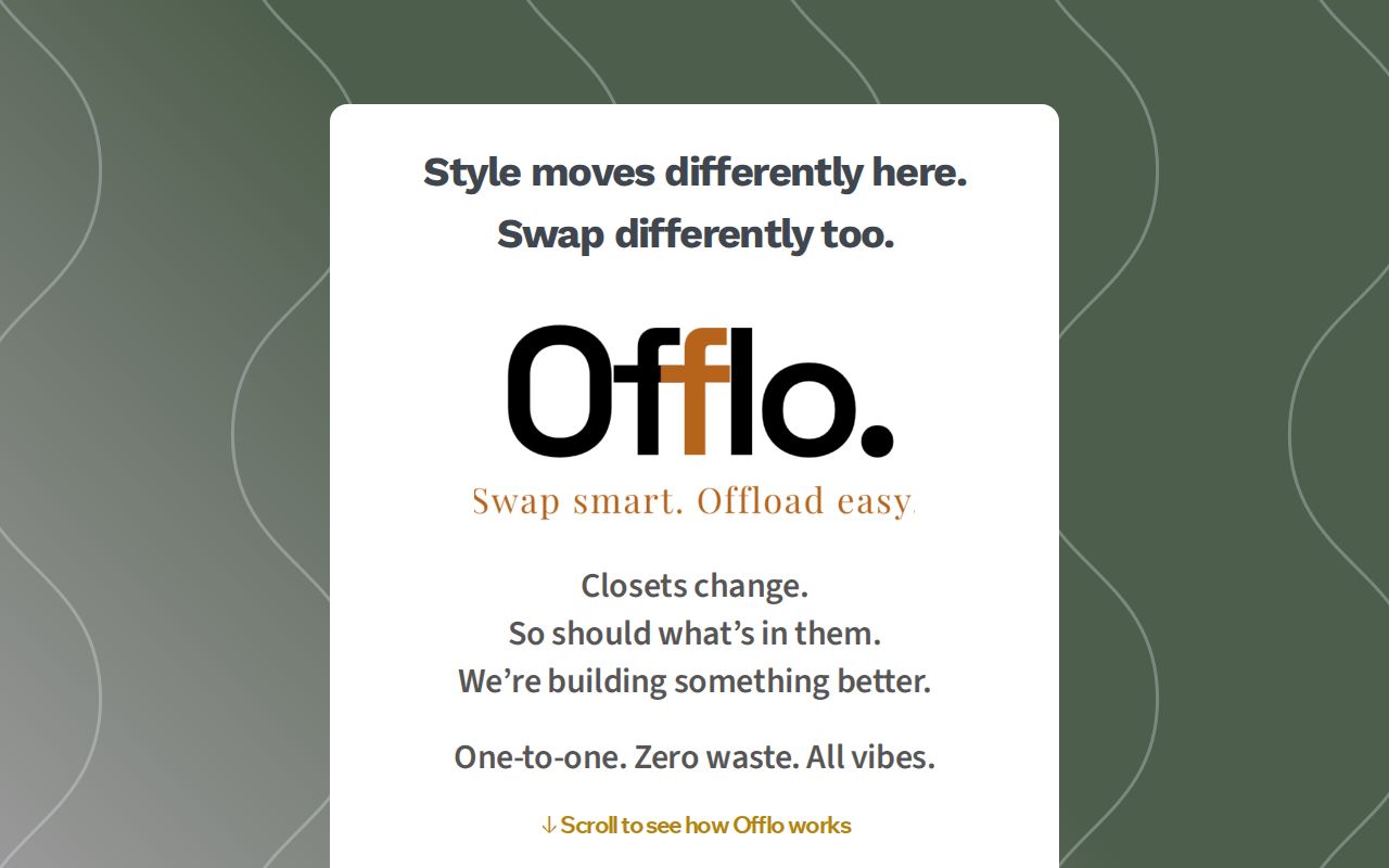 Offlo. | Official Waitlist